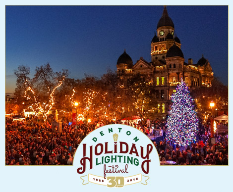 Denton Holiday Lighting Festival • FunThingsTexas.com