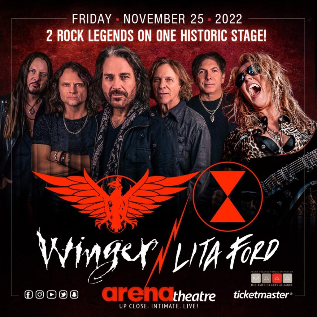 Winger with Lita Ford in Concert • FunThingsTexas.com